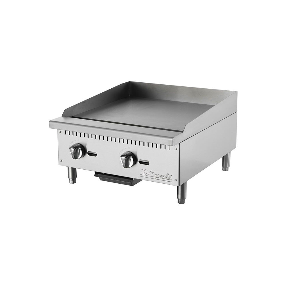 Migali C-G24 24” Manual Gas Griddle – Pizza Solutions
