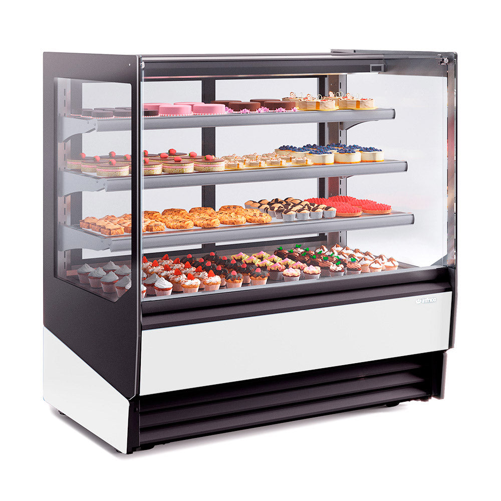 Infrico IDC-VBR18PR 75" Refrigerated Bakery Display Case – Pizza Solutions