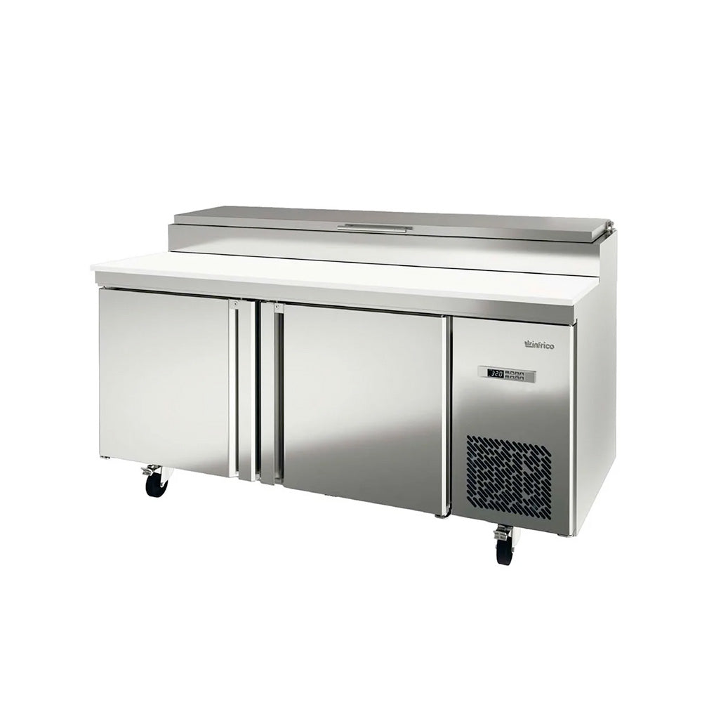 Infrico IRT-MR67EN 67-3/8" Pizza Prep Table – Pizza Solutions