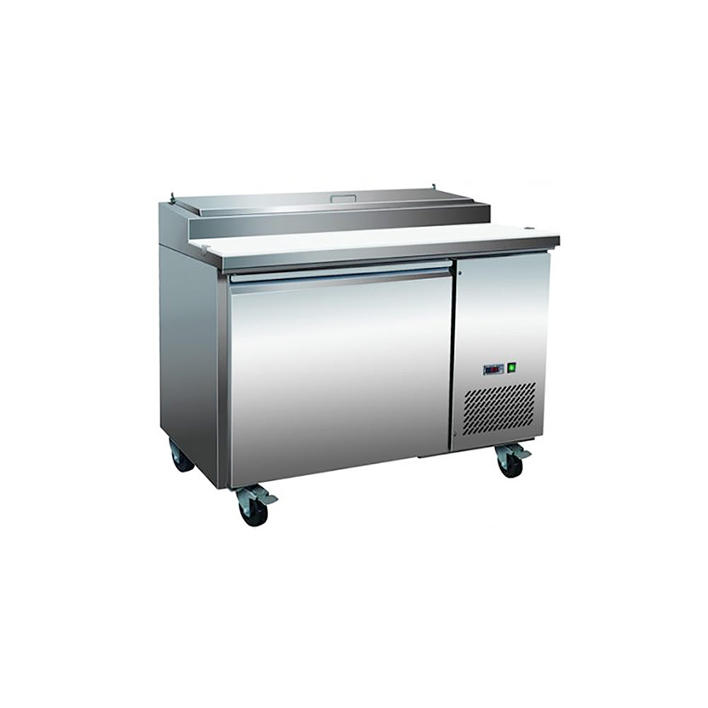 Serv-Ware PP44-6-HC 47" 1-Door Pizza Prep Table – Pizza Solutions