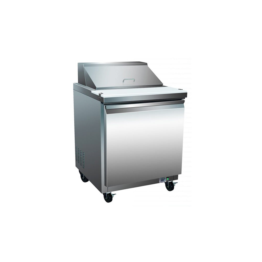 Serv-Ware SP29-8-HC 29" 1-Door Sandwich Prep Table – Pizza Solutions