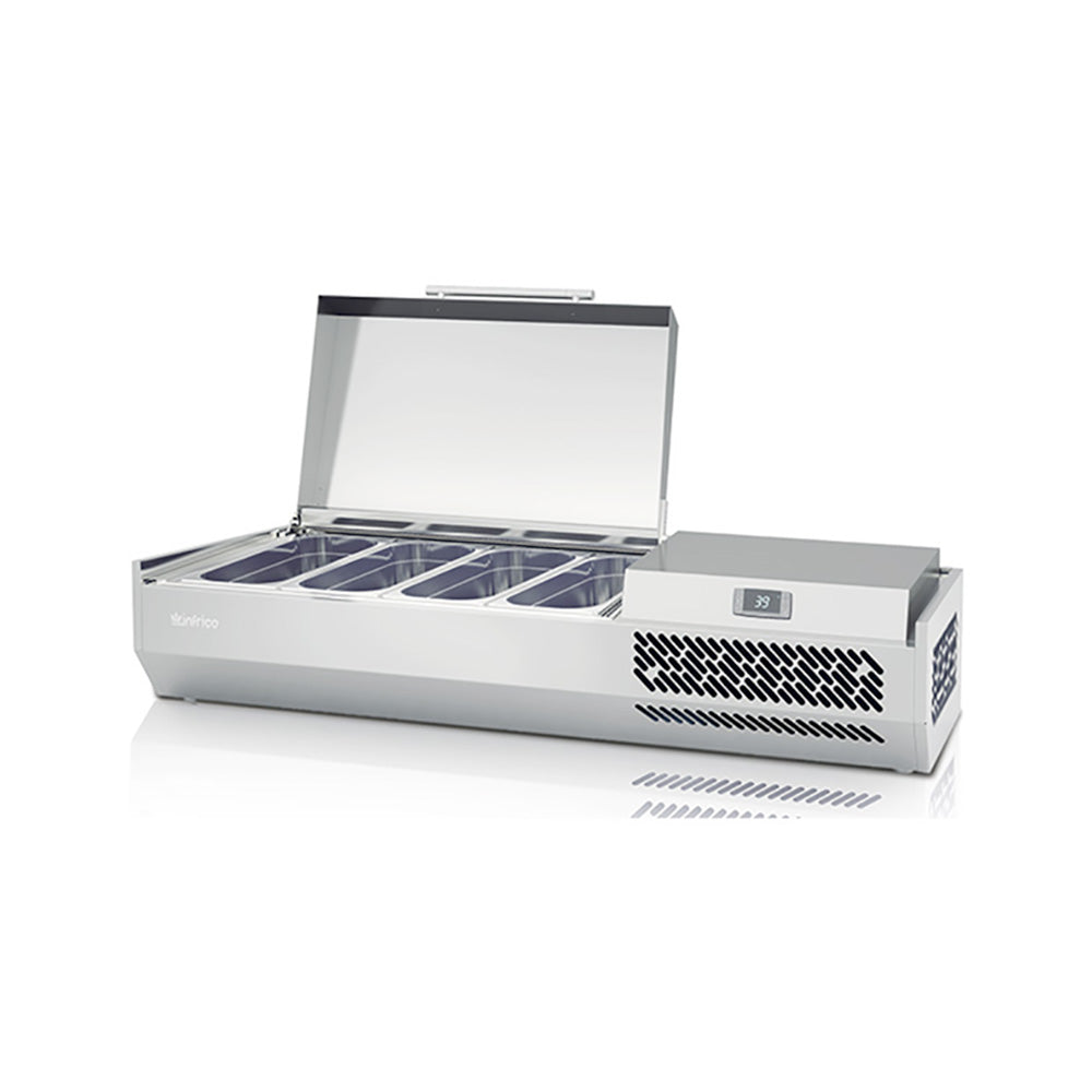 Infrico IAG‐SML12CM1 52" Open Display Merchandiser – Pizza Solutions